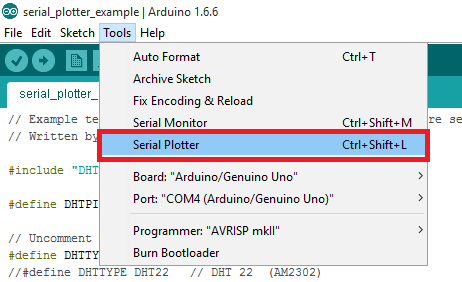 Arduino Serial Plotter New Tool Random Nerd Tutorials