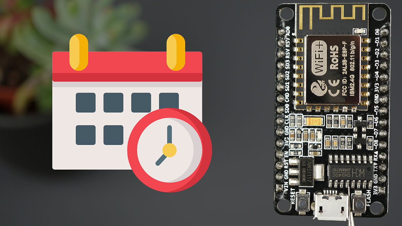ESP8266 NodeMCU NTP Client Server Get Date And Time Arduino IDE Random Nerd Tutorials