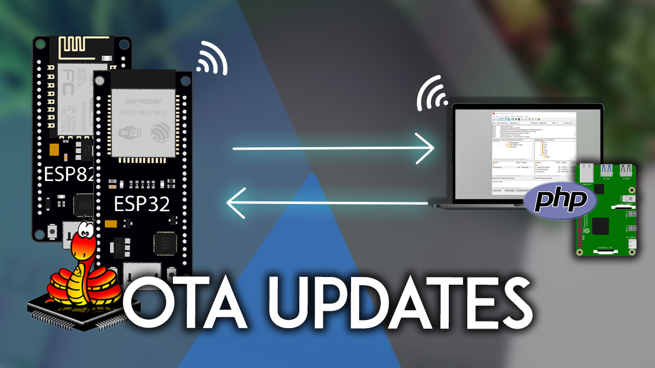 ESP32 ESP8266 MicroPython OTA Updates Via PHP Server Random Nerd Tutorials