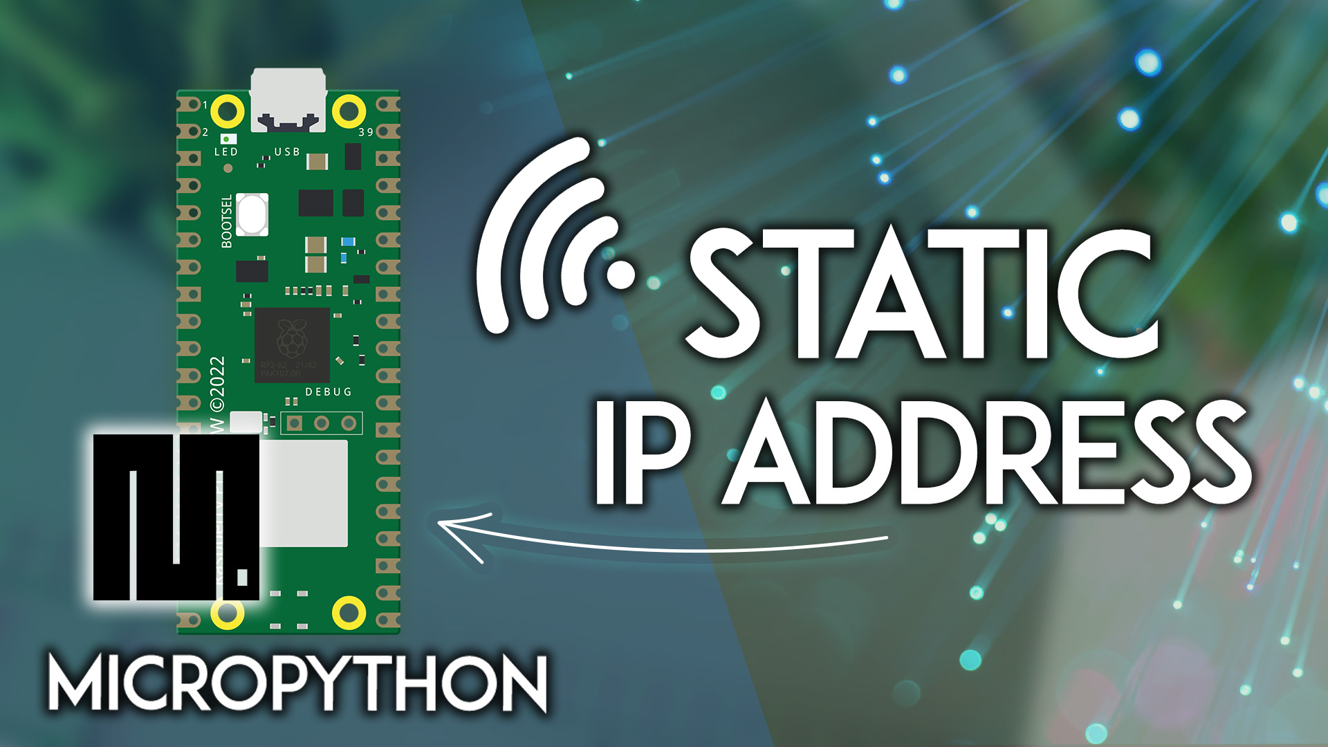 Raspberry Pi Pico W: Static IP Address (MicroPython) | Random Nerd ...